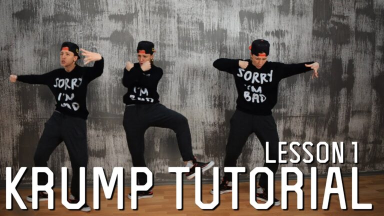 Krump Tutorials | Lesson 1 – Stomp | RKSフィットネスチャンネル