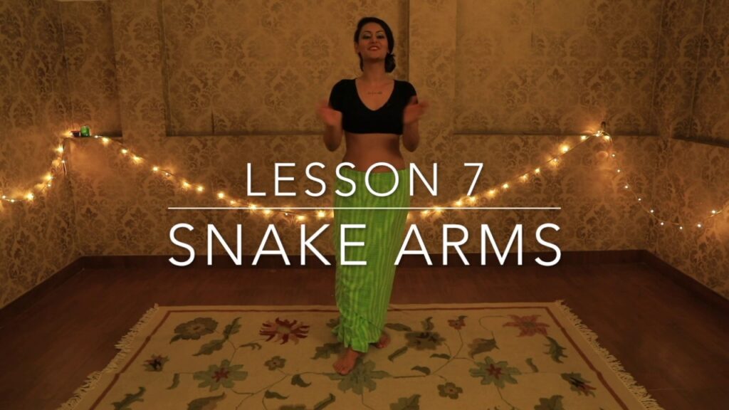 How to do SNAKE ARMS | Belly Dance Tutorial for Beginners with Meher ...