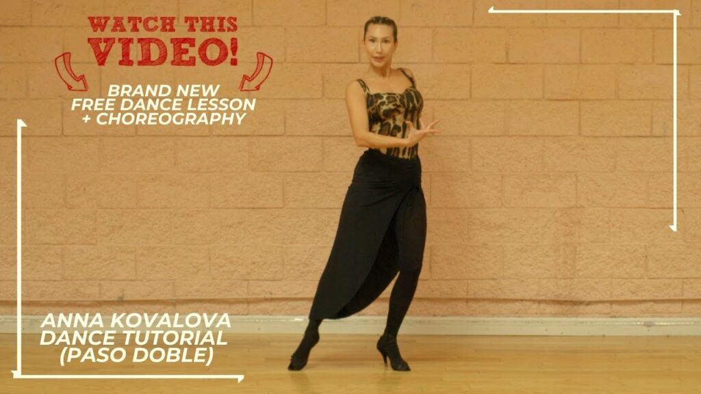 Anna Kovalova | Ballroom Latin Dance Lesson | Paso Doble Choreography ...