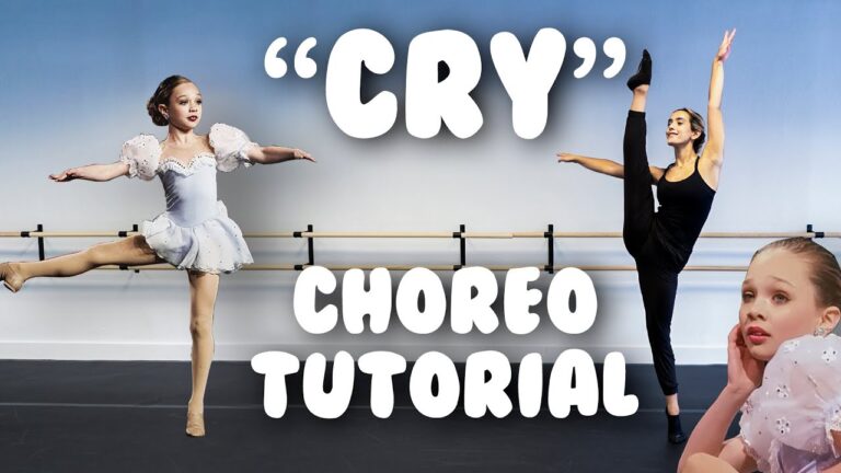 Learn Maddie Ziegler’s Cry Solo From Dance Moms- Full Dance Tutorial | RKSフィットネスチャンネル