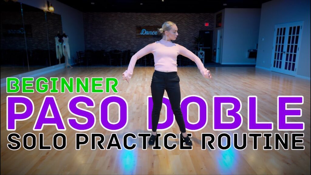 Beginner Paso Doble Solo Practice Routine (Ballroom Dance Tutorial) | RKSフィットネスチャンネル