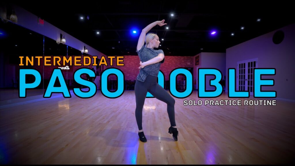 Intermediate Paso Doble Solo Practice Routine (Ballroom Dance Tutorial) | RKSフィットネスチャンネル