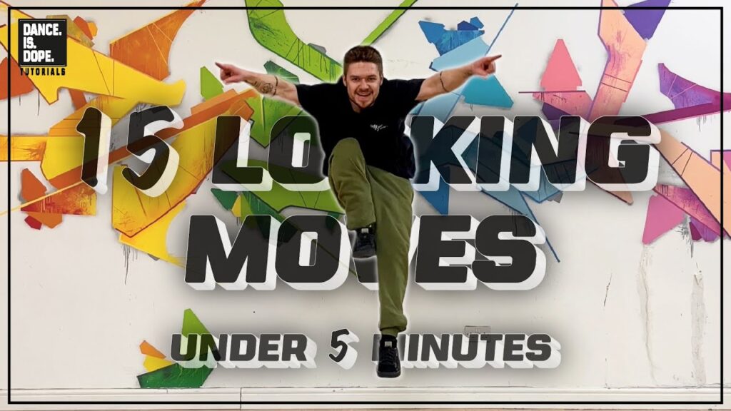 15 LOCKING DANCE STEPS & MOVES FOR BEGINNERS TUTORIAL | RKSフィットネスチャンネル