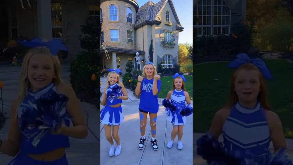 Do we look like highschool cheerleaders !? Go watch our video!! # ...