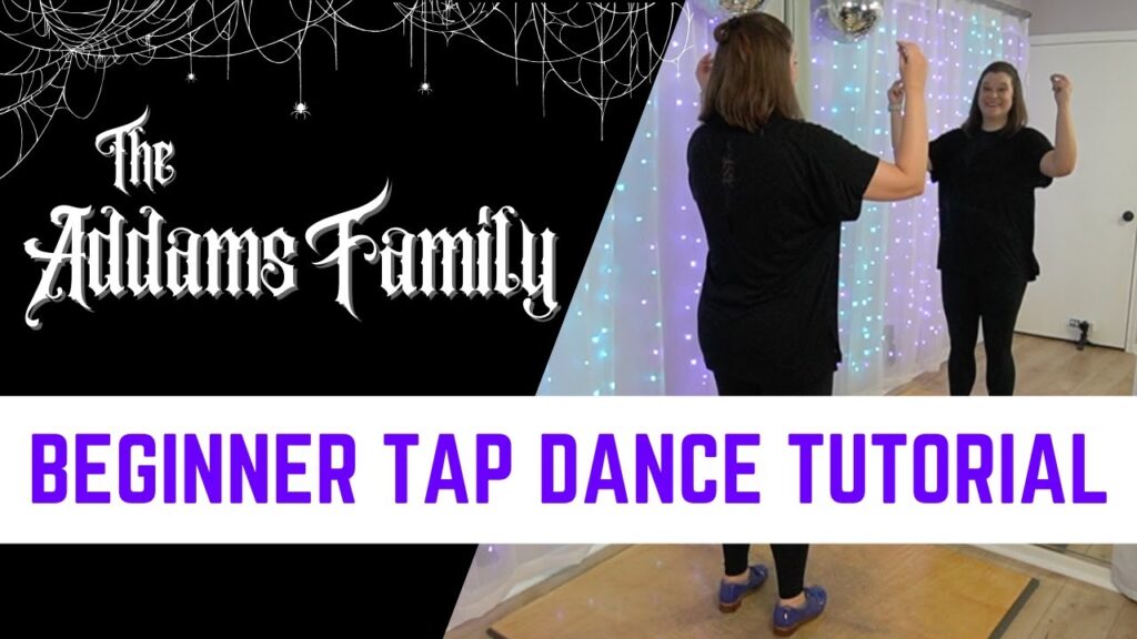 LEARN TO TAP DANCE | The Addams Family | BEGINNER TAP DANCE TUTORIAL ...