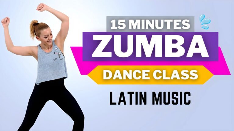 15 Min Zumba Cardio Workout Beginners Latin Dance ZUMBA CLASS Exercise ...
