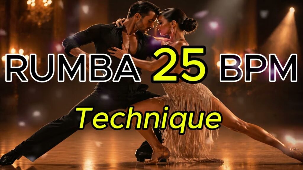 Rumba Practice 25 BPM – Slow Rumba Practice Music for Ballroom (Hip ...